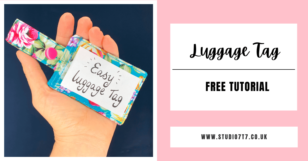 Luggage Tag Tutorial - Studio7t7